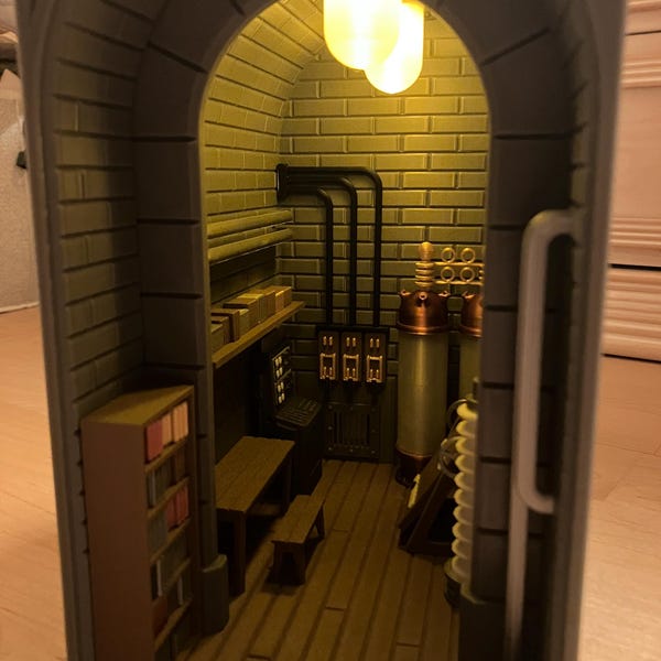 1/64 Model Cars Diorama Model Diecast - Car Wash Station! - 3D Printed ...