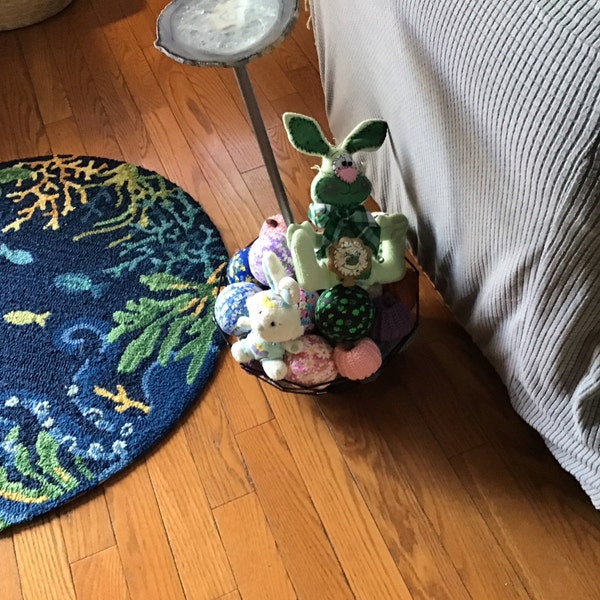 Rag Ball Bowl Fillers, Ladybug Fabric Bowl Fillers, Green Rag Balls ...