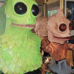 Land of the Lost Enik Sleestak Talking Life Size Museum Bust - Etsy