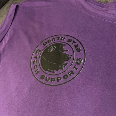 Star Wars Death Star Tech Support SVG PNG Silhouette Cricut Cutting ...