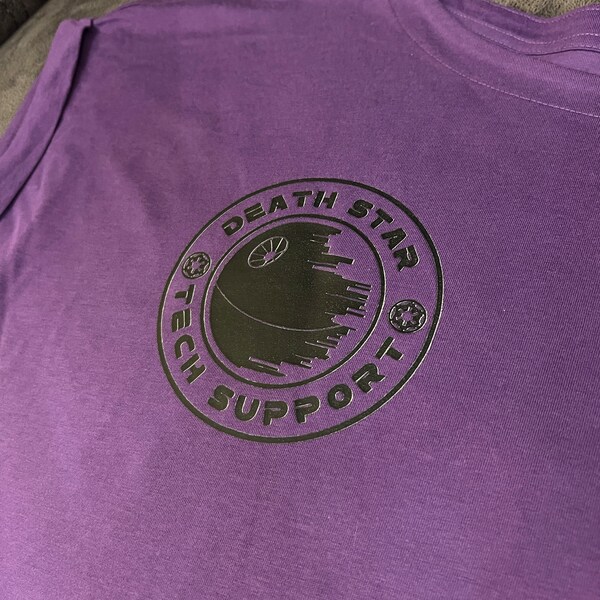 Star Wars Death Star Tech Support | SVG PNG | Silhouette Cricut Cutting ...