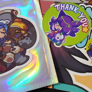 Splatoon Great Zapfish and Mini Zapfish Sticker Bundle - Etsy