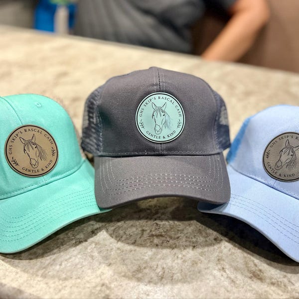 Wild Bore Leather Engraved Trucker Hat, Hog Hunting, Hunting Gift for ...