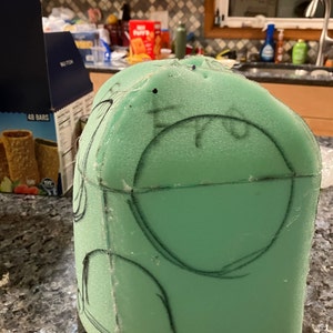 Bucket Style Foam Fursuit Head Base and Liner Pattern - Etsy