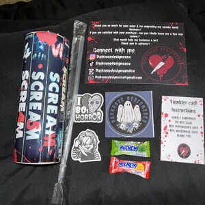 Pastel/horror/scary Movies/spooky/slasher Tumbler - Etsy
