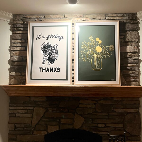 Fall Botanical Prints | Boho Art Print | Floral Wall Art | Printable ...