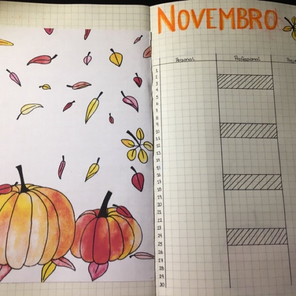 Printable Body Measurements Chart for Your Bullet Journal or Planner ...
