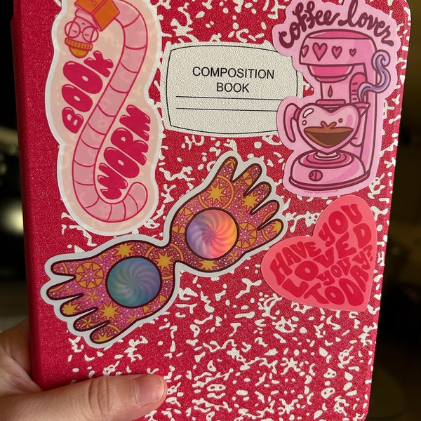 PINK HOLOGRAPHIC GLASSES Vinyl Sticker - Etsy