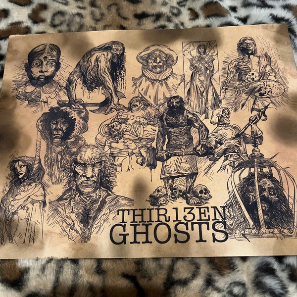 Thirteen Ghosts | Black Zodiac | Thir13en Ghosts - the Jackal, Juggernaut, the Angry Princess ...