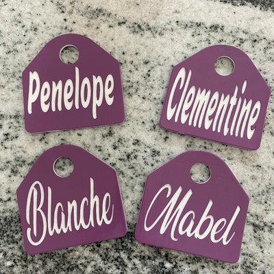 Goat Collar ID Tags - Etsy