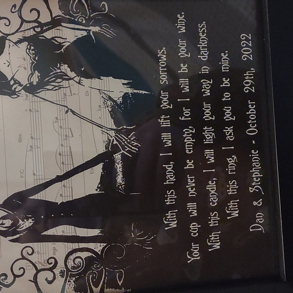 Corpse Bride Print Personalized With Names and Date Corpse Bride Art ...