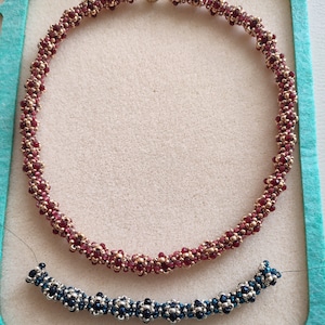 Beading Tutorial, Beading Pattern , Necklace Tutorial ,petrova Necklace Tutorial , Craw Tutorial ...
