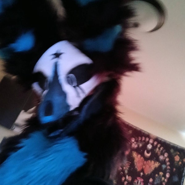 Wolf Skull Realistic Bone Spooky Mask - Movable Moving Hinge Jaw- 3D ...