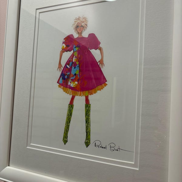 Set of 15 Robert Best Barbie Fashion Model Collection Wall Art Prints ...