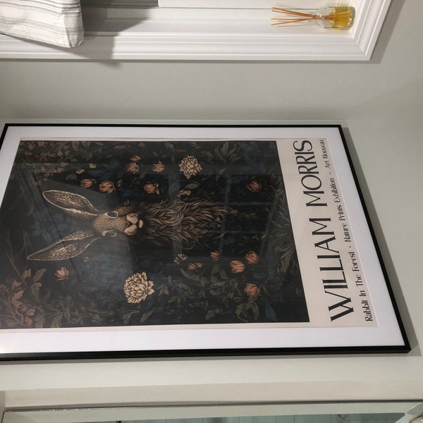 William Morris Print, William Morris Exhibition Print, William Morris ...