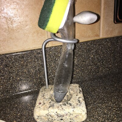Sea Stone Splash Granite Sponge Holder - Etsy