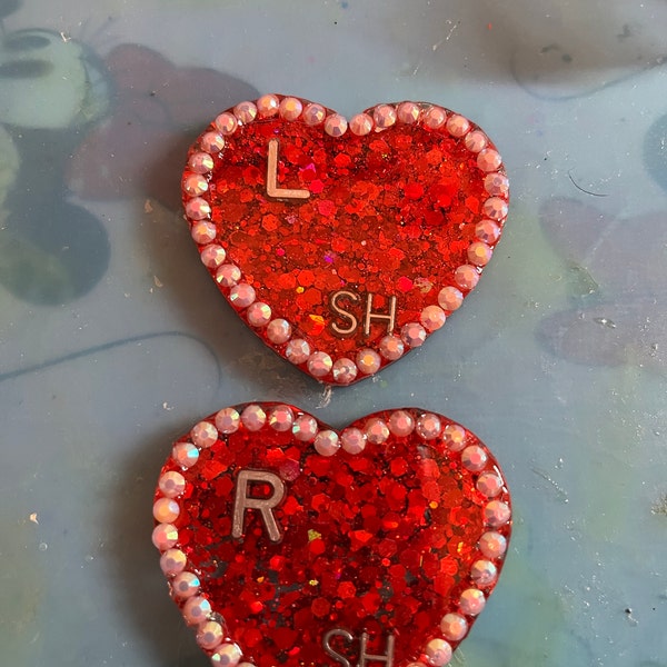 Set of 10 R and L Lead Letters for X-ray Markers - Unmounted Flat Face ...