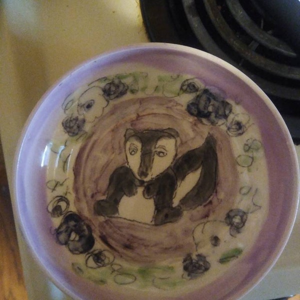 Double Rainbow Alien ET Ufo Buddy Cup,handmade Ceramic Whiskey Wine ...