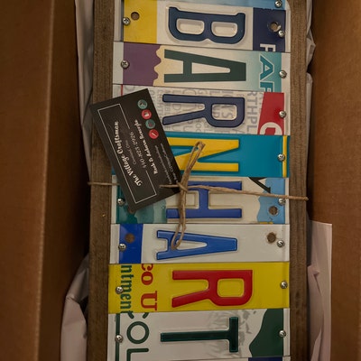Custom License Plate Signs Personalized Gift Custom Gifts - Etsy