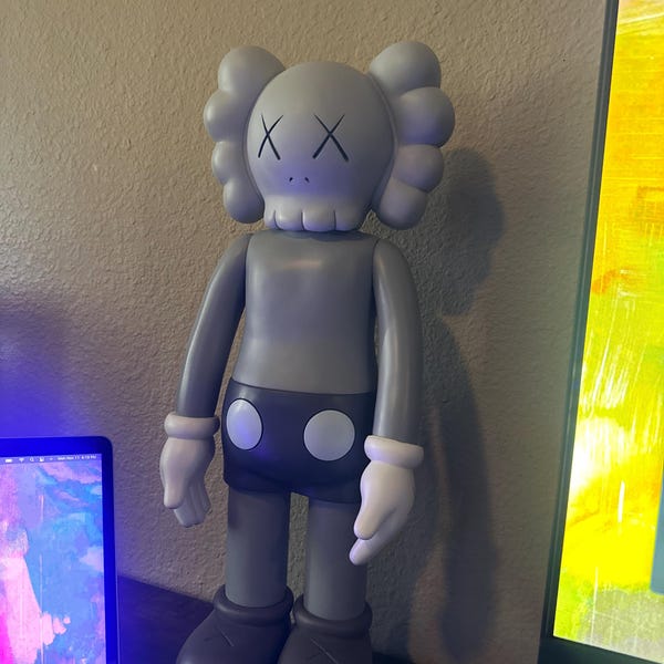 Inspired by KAWS Anatomy Doll Modern Art Sculpture Hypebeast Companion ...
