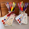 Teacher Appreciation Gift Tag, Marker Pen Take Note Inkcredible Teacher ...