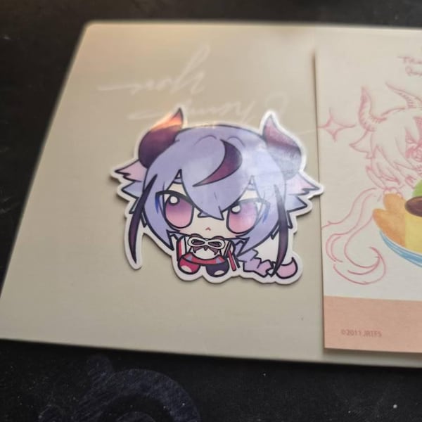 Alien Kasane Teto Sticker Chibi Gnarp Gnarp Ver. - Etsy