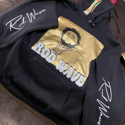 In Rod We Trust, Rod Wave, Wavy Font, PNG, SVG, Sublimation, Cut File ...