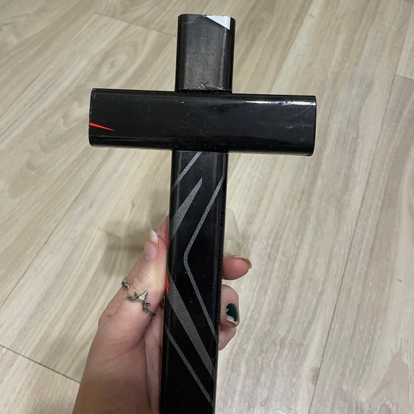 Hockey Stick Cross - Etsy