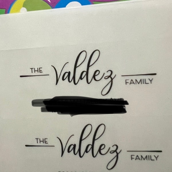 Family Address Labels, Modern Family Return Address Stickers, Stylish ...