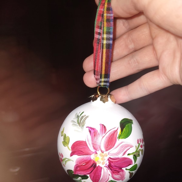 Hand Painted Ornaments/ Christmas Ornaments - Etsy