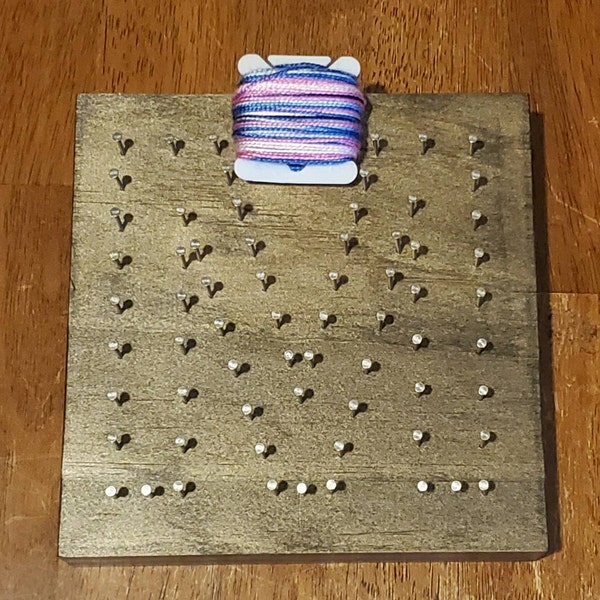 DIY String Art Kit - Initial String Art Kit - Letter String Art Kit ...