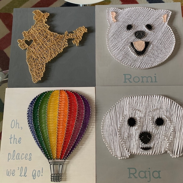 Tractor String Art - Etsy