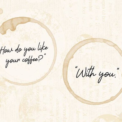 How Do You Like Your Coffee With You Caffeine Mug Stain Poster, Cafe ...