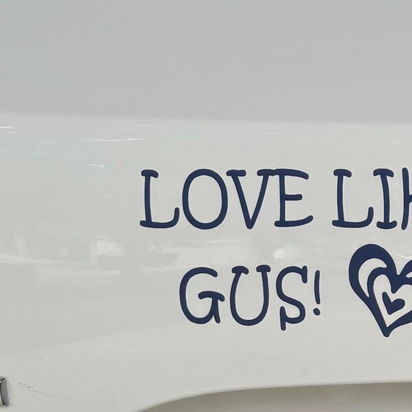 Love Like Gus - Etsy