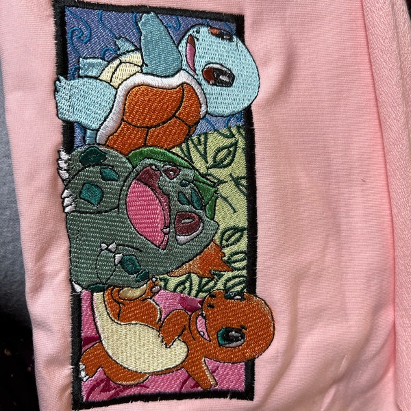 Premium Anime Embroidery Design, Anime Inspired Machine Embroidery ...