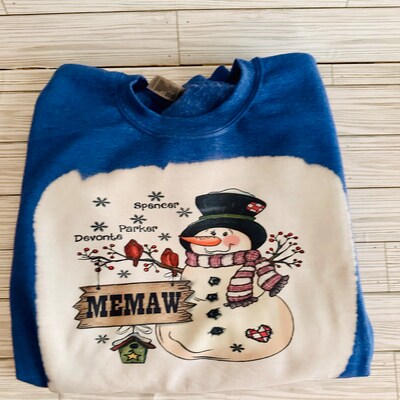 Momo Sweatshirt Momo Shirt New Momo Gift Kids on Sleeve - Etsy