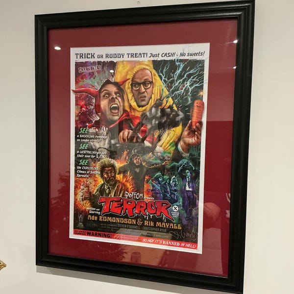 Red Dwarf 'psirens' Signed Limited Edition A3 Vintage Poster. Retro ...