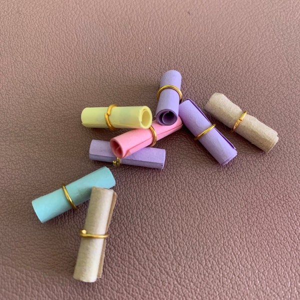 Message Scrolls, Clear Wish Notes, Message in a Bottle, Love Notes ...