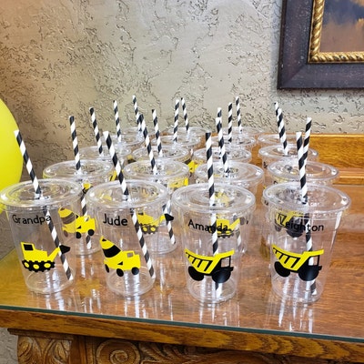 Construction Party Cups, Construction Birthday Party, Tool Party ...