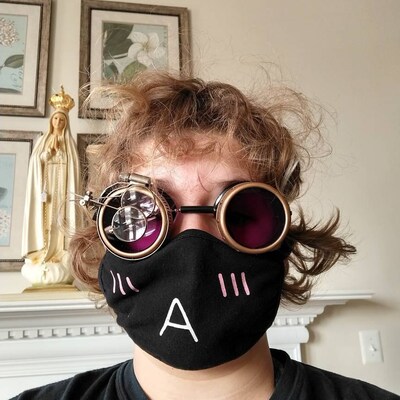 UV Glow in the Dark Steampunk Rave Steampunk Goggles Explosive - Etsy