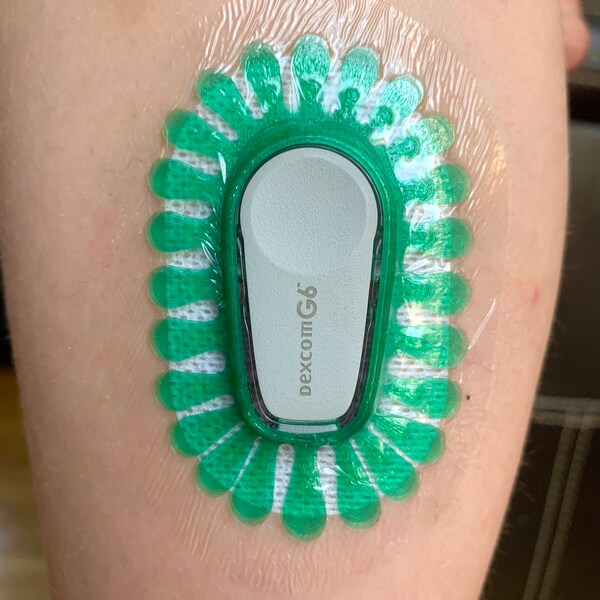 Flexible Dexcom G6 Cover - Holds and Protects Sensor and Patch ( Over ...