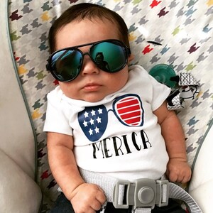 Memorial Day Baby Bodysuit Labor Day Baby Merica Baby - Etsy