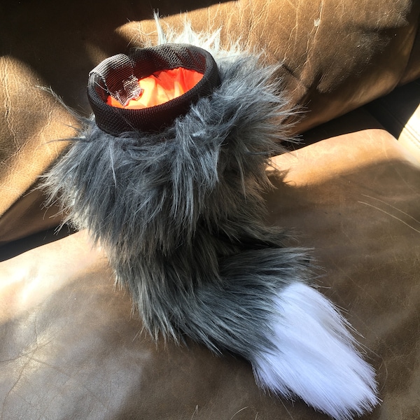 Crimp Chimps Original Raccoon Tail Chalk Bag - Etsy