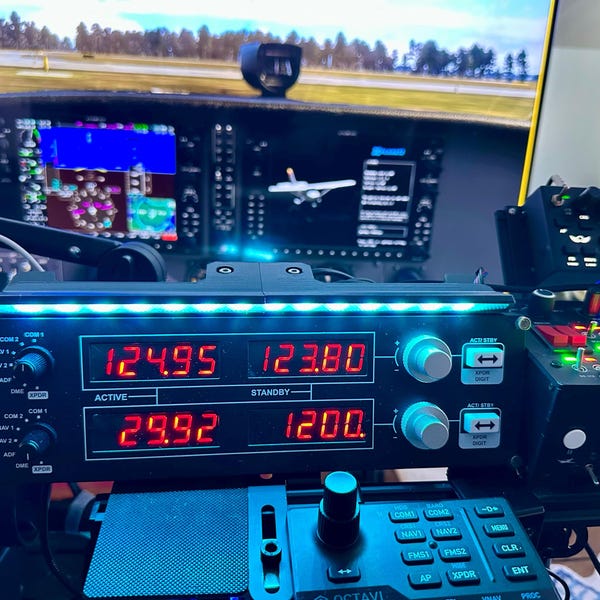 Panel LED Illumination for Logitech Saitek Switch, Autopilot and Radio ...