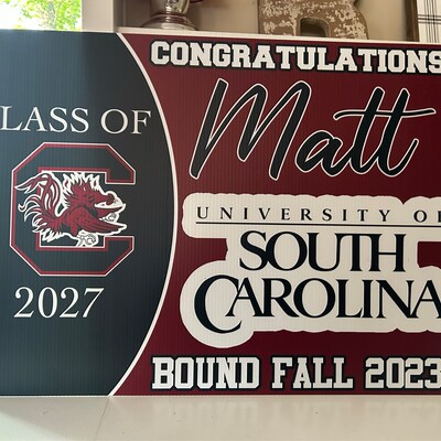 Customizable High School Sports Yard Sign Custom Yard Sign Sports - Etsy