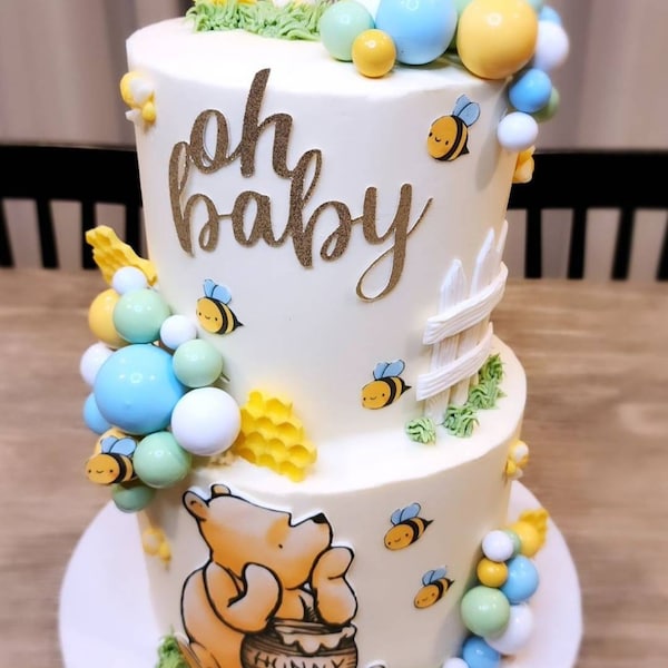Happy Birthday Edible 2D Fondant Birthday Cake/cupcake Topper D1519 - Etsy