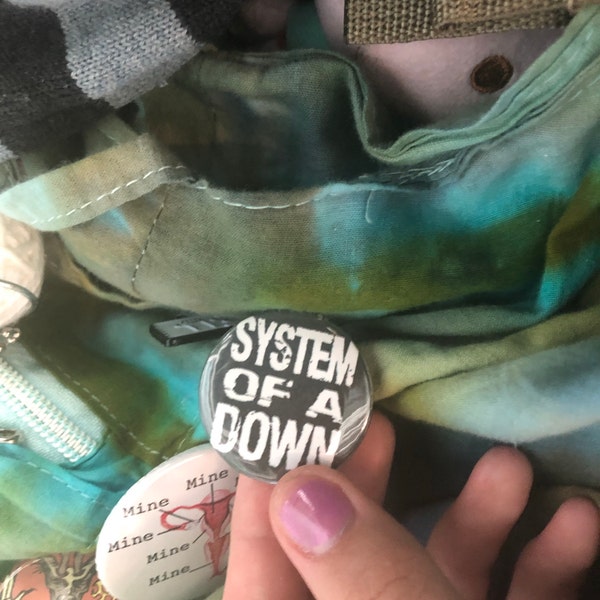 1.25” Nu-metal Pin-back Buttons - Etsy