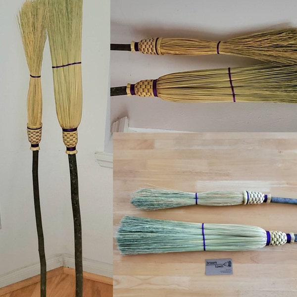 BESOM (mid-sized) Primitive Broom - Etsy