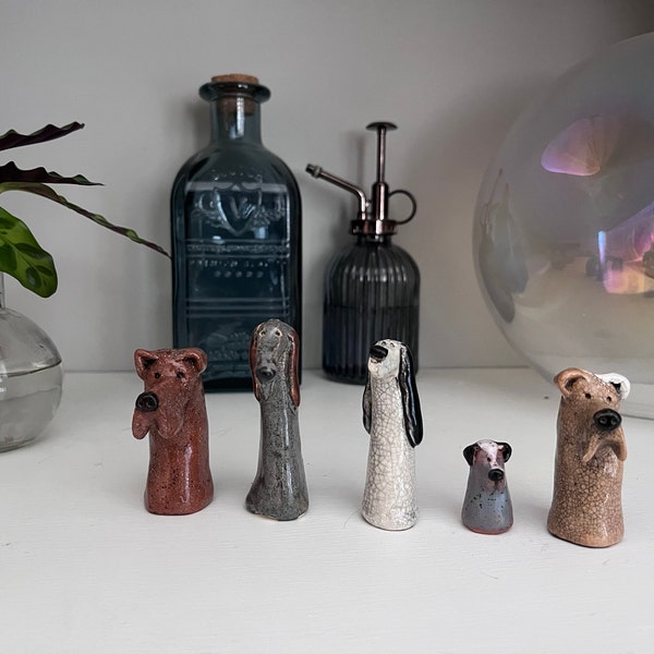 Medium Ceramic Dogs, Mixed Batch - Etsy UK