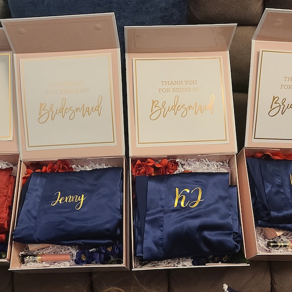 Mis Quince XV Satin Robe, Batas De Satin Con Personalisacion Gratis ...